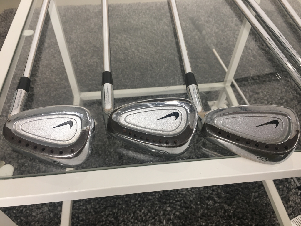 **PRICE DROP** Nike Miura Prototype Tour Ported Split Cavity Irons 4-PW ...