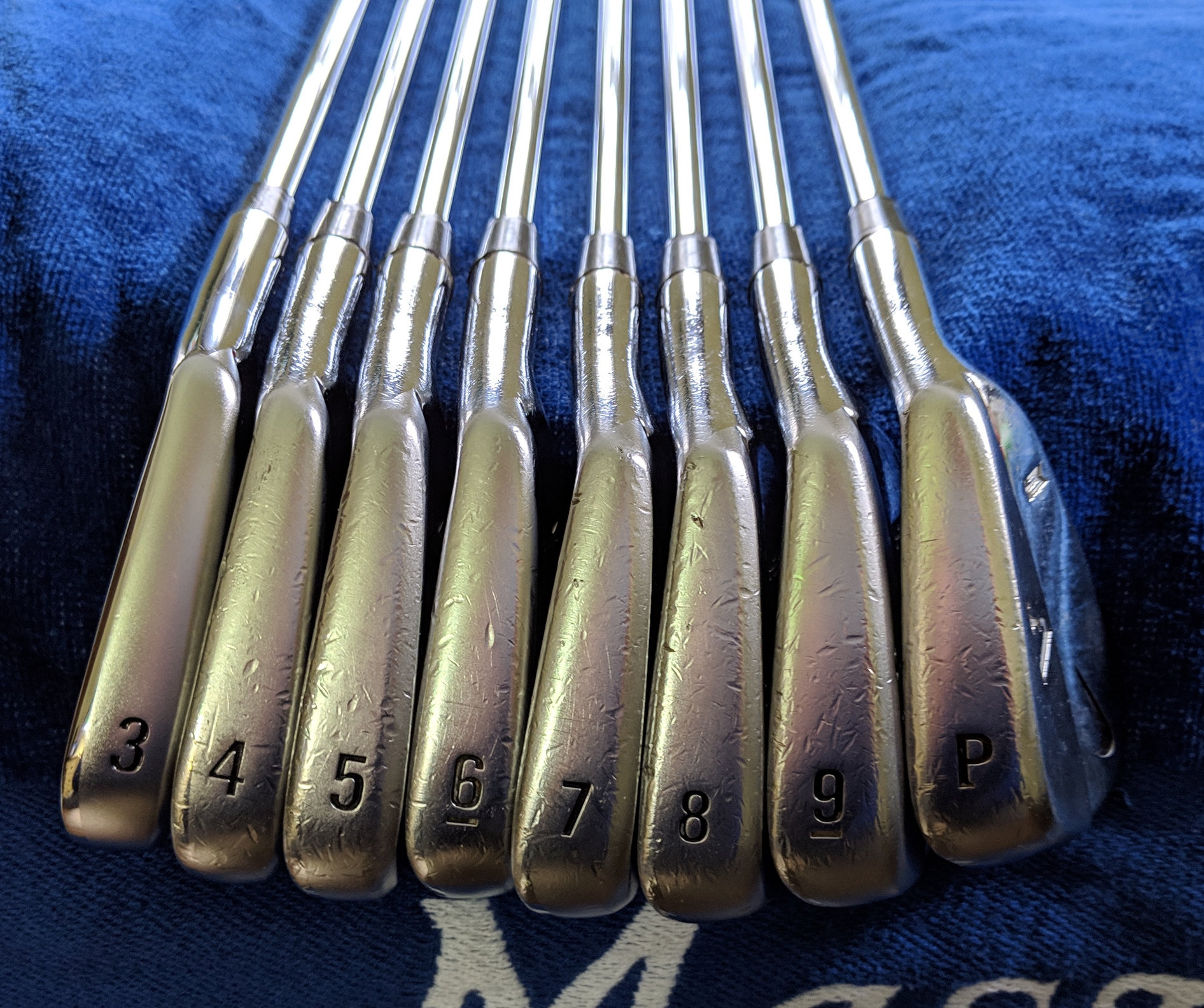 Nike TW blades, TW SP-8 shoes, Cure and Scotty Cameron Putters, Nippon ...