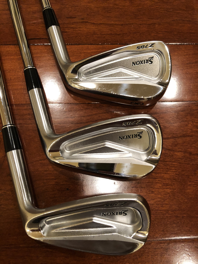 Srixon z785 8-PW with Modus 125 & z585 5-iron head - For Sale Archive ...