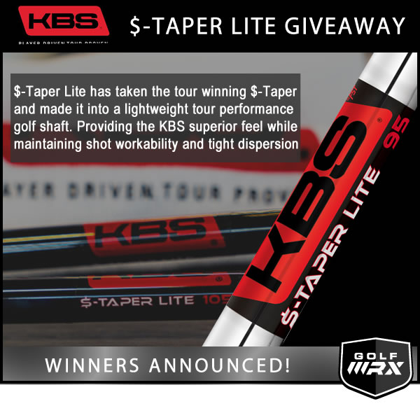 WINNERS: KBS $-Taper Lite Shafts! Check here... - Tour and Pre-Release Equipment - GolfWRX