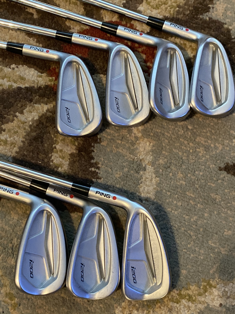 Ping I200 irons. 4-PW Price Drop 10/14 - For Sale Archive-For Feedback ...