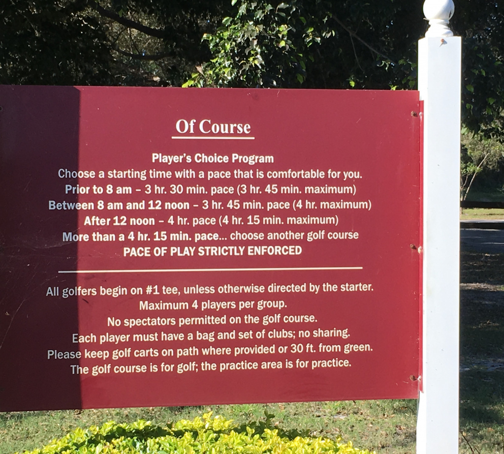 Dealing with slow groups on the golf course - Rules of Golf and ...