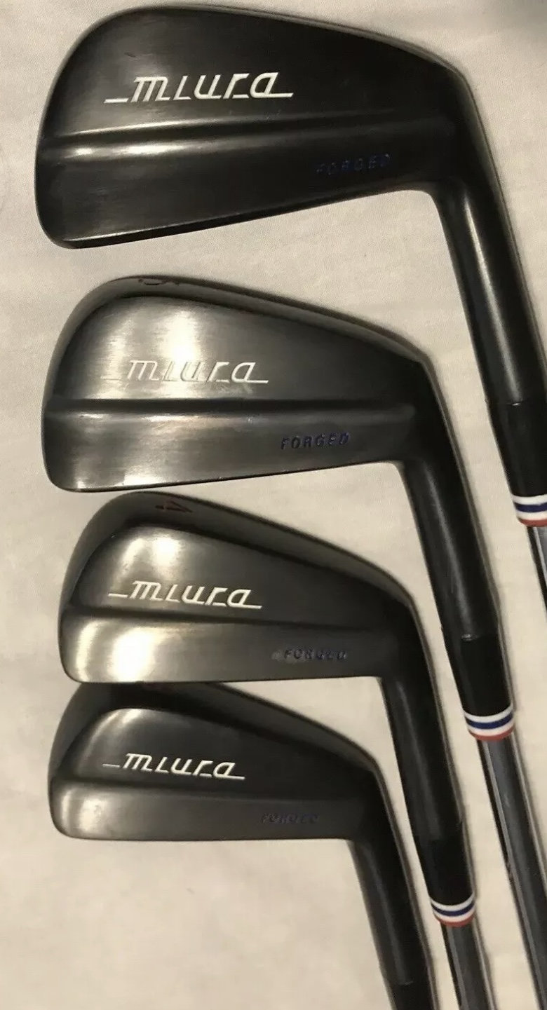 Miura Retro Blades Custom Black Oxide Finish Tour Issue 3-P $700 OBO ...