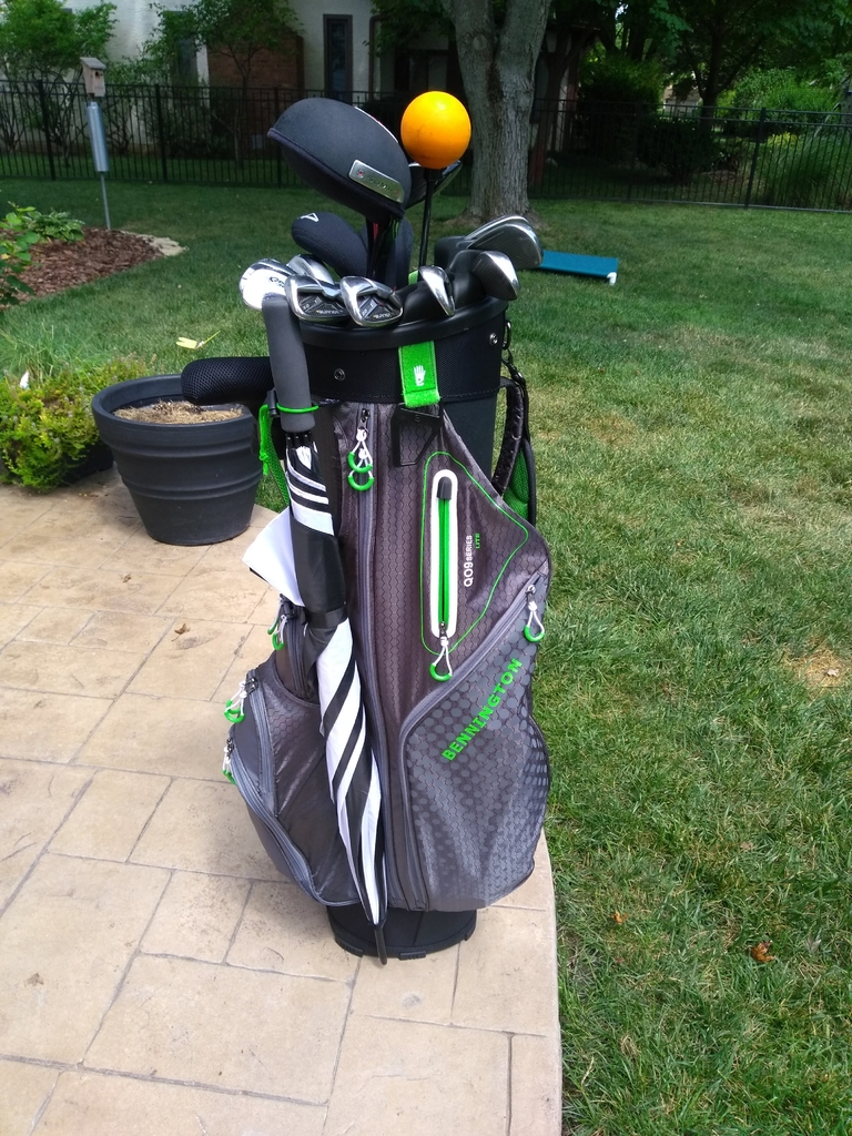 Bennington Quiet Organizer 9 Lite Cart Golf Bag Review - Golf Bags ...