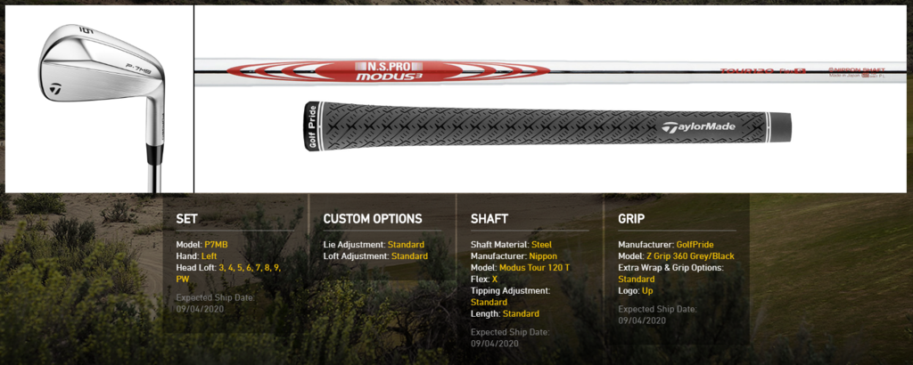 2020 TaylorMade P7MB, P7MC and P770 in-hand photos w/ Comparison pics ...