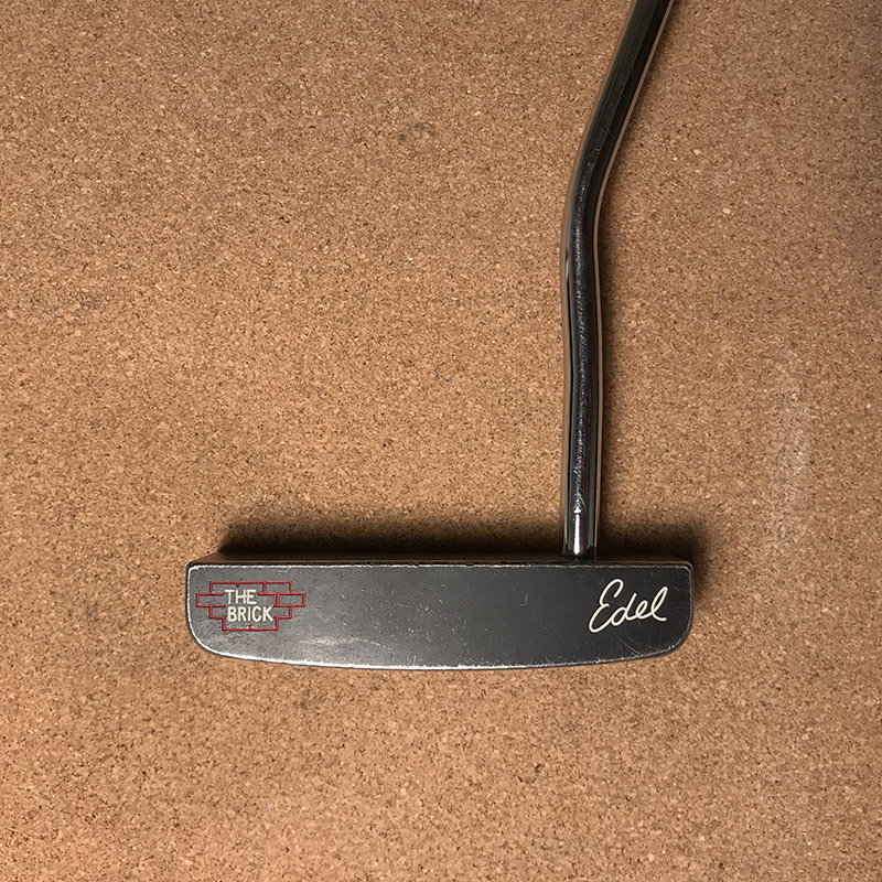 SOLD\\Putter: Edel The Brick in Gamer Condition 35" w/ OG Headcover ...