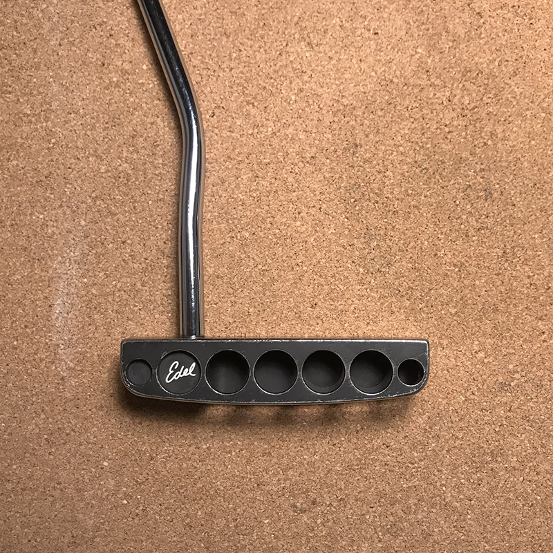 SOLD\\Putter: Edel The Brick in Gamer Condition 35" w/ OG Headcover ...