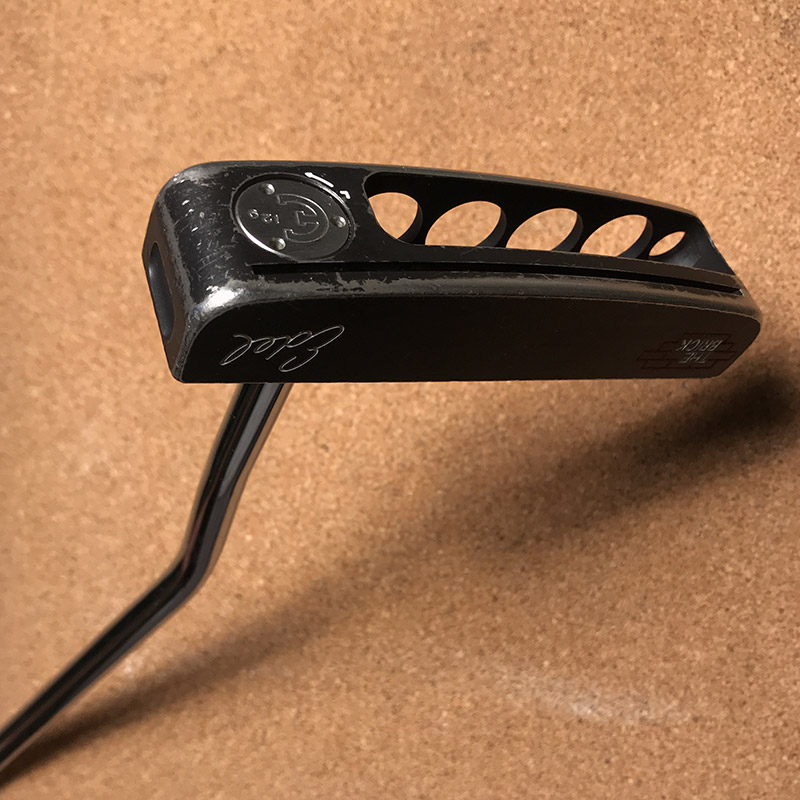 SOLD\\Putter: Edel The Brick in Gamer Condition 35" w/ OG Headcover ...