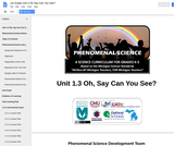 Phenomenal Science Collection Resources | GoOpenMichigan
