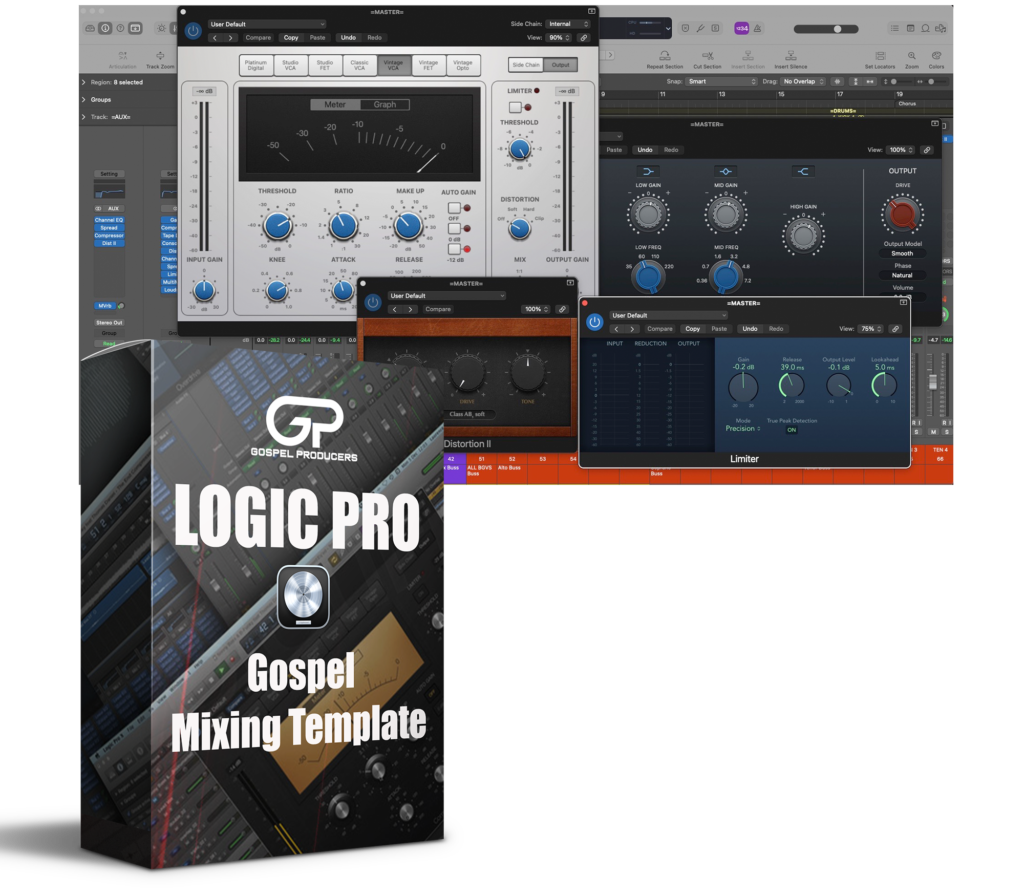 Gospel Mixing Template For Logic Pro! - Gospel Producers