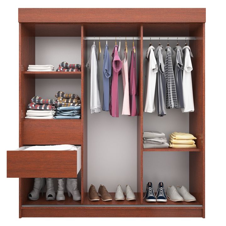 Ropero Ecoplus DL129 Mogno | Delos