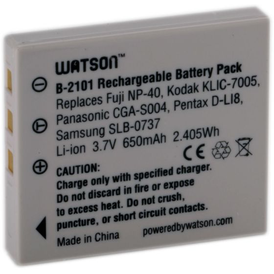 Watson | Digital Camera Batteries & Chargers, Camcorder Batteries ...