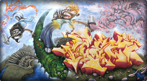 Eaz (FX, FBA, 4DELF) - Street-art and Graffiti | FatCap