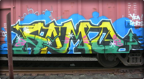 Samo (VTS) - Street-art and Graffiti | FatCap