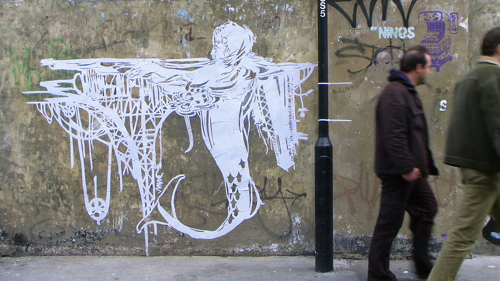 Street Art By Swoon - London (United Kingdom) - Street-art and Graffiti ...