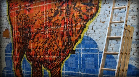 Broken Crow - Street-art and Graffiti | FatCap