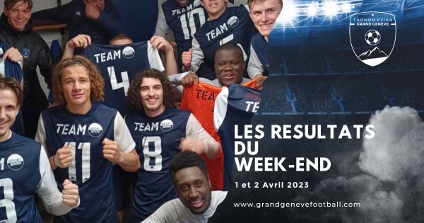 Les résultats du week-end – 1 / 2 AVRIL | Thonon Evian Grand Genève ...