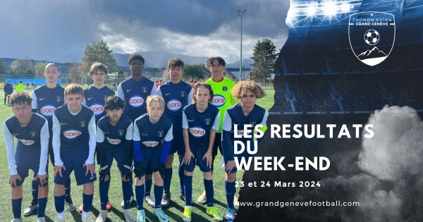 Thonon Evian Grand Genève Football Club Les résultats du week-end du 23 ...