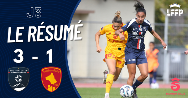 Seconde Ligue : Thonon Evian GG FC – Rodez Aveyron Football | 3 – 1 Le ...