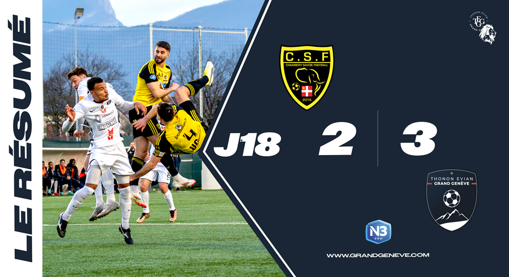 National 3 : Le résumé vidéo du match Chambéry Savoie Foot – Thonon ...