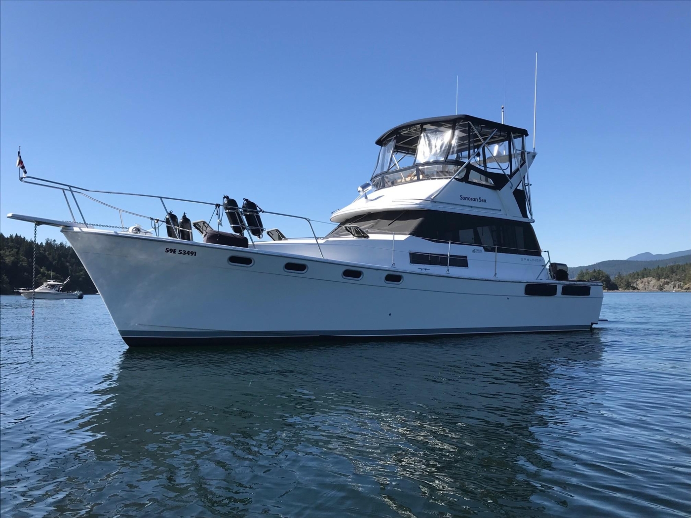 38.17 feet Bayliner 3888 Motoryacht 1990 offered by Grand Yachts