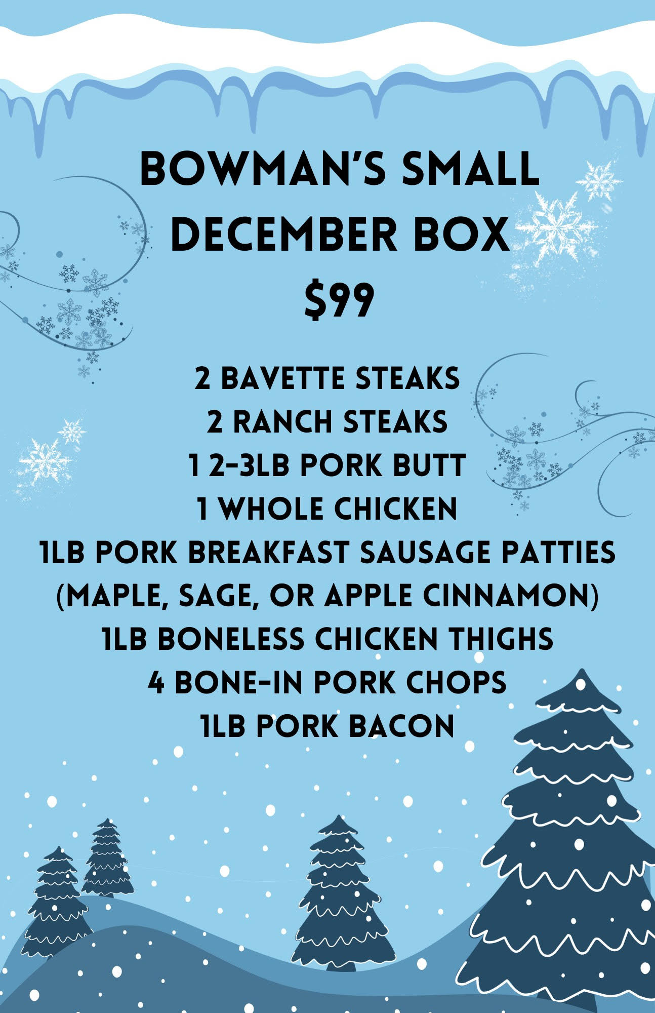 Butcher Boxes - Bowman's Butcher Shop