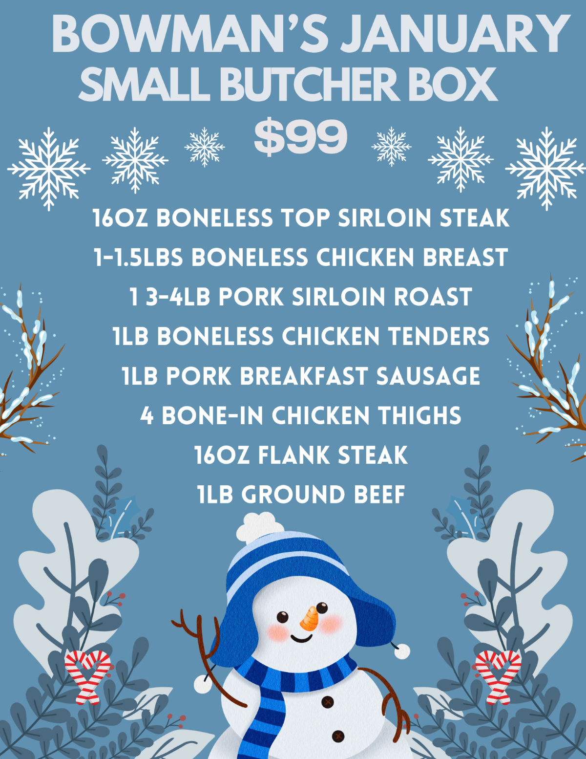 Butcher Boxes - Bowman's Butcher Shop