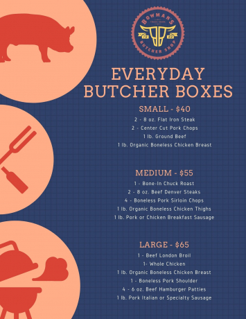 Butcher Boxes - Bowman's Butcher Shop