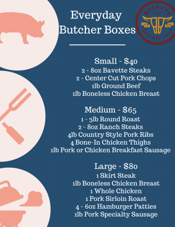 Butcher Boxes - Bowman's Butcher Shop