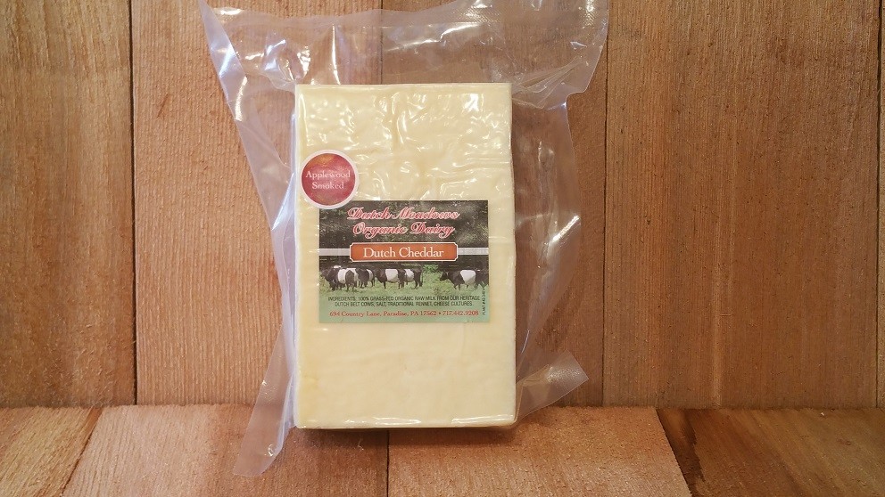 1 lb. Smoked Cheddar Cheese - Dutch Meadows Farm