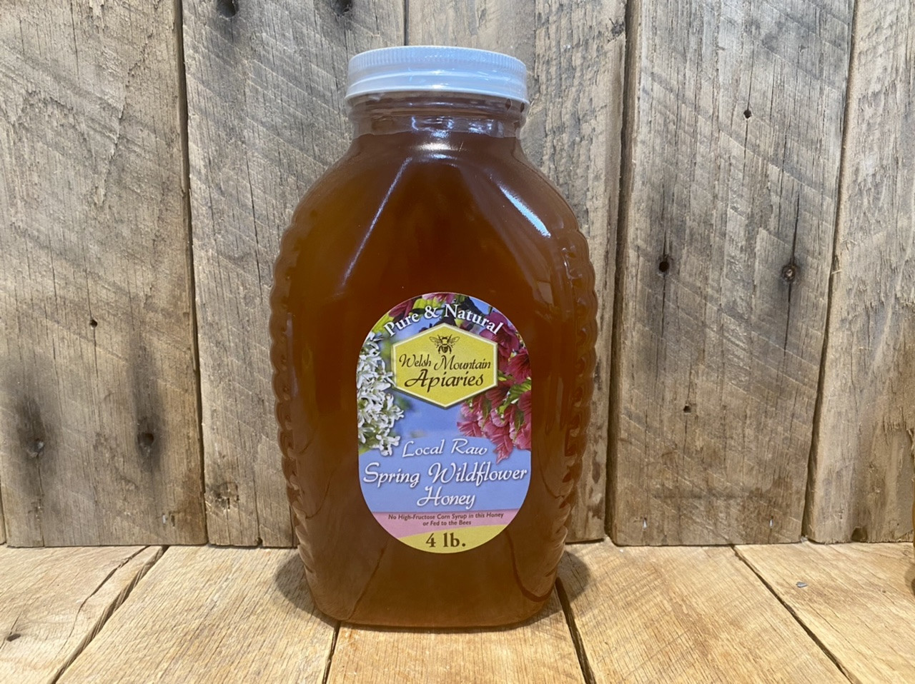 4 lb. Raw Spring Wildflower Honey - Dutch Meadows Farm