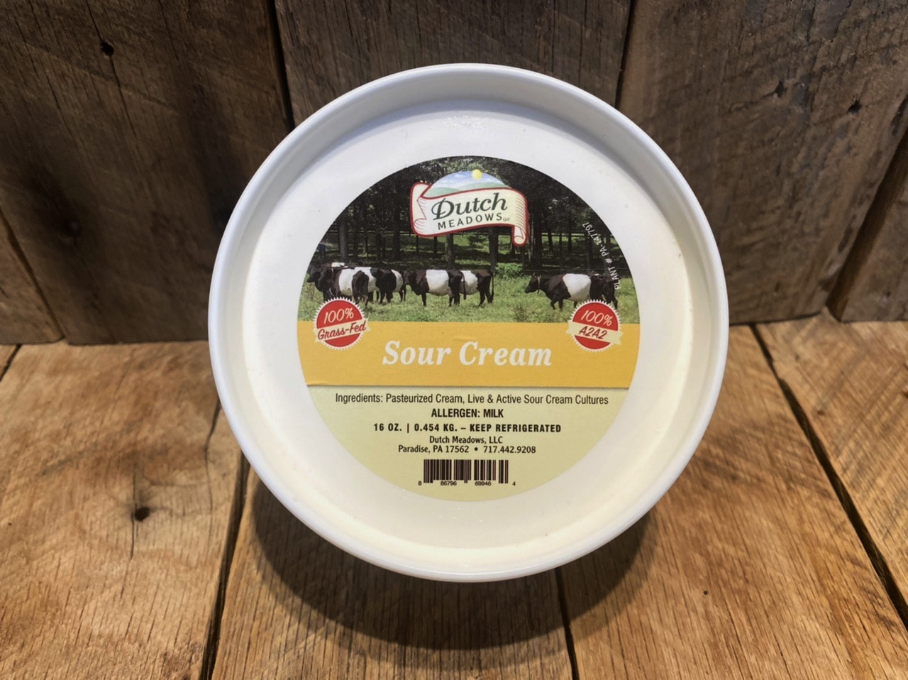 Sour Cream (A2A2) - Dutch Meadows Farm