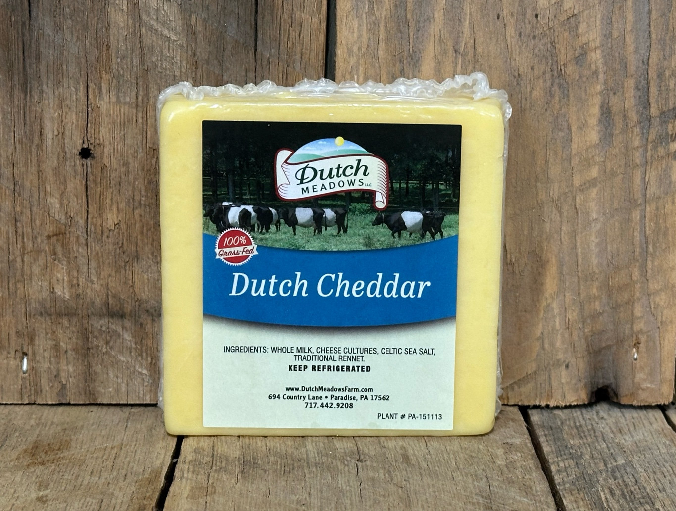 Raw Milk Cheese - Dutch Meadows Farm