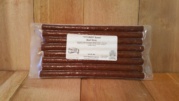 100% Grass Fed Beef: Sticks - Dutch Meadows Farm