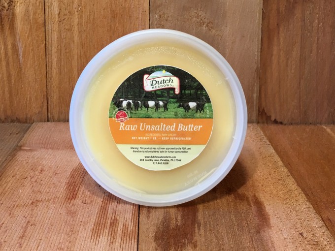 Butter and Cream: raw - Dutch Meadows Farm