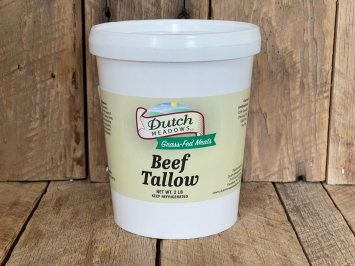 100% Grass-Fed Beef: Tallow - Dutch Meadows Farm
