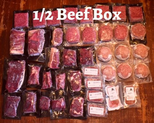 1/2 Beef Box - Fed From The Farm