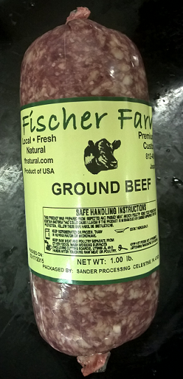 Local Natural Ground Beef - Fischer Farms