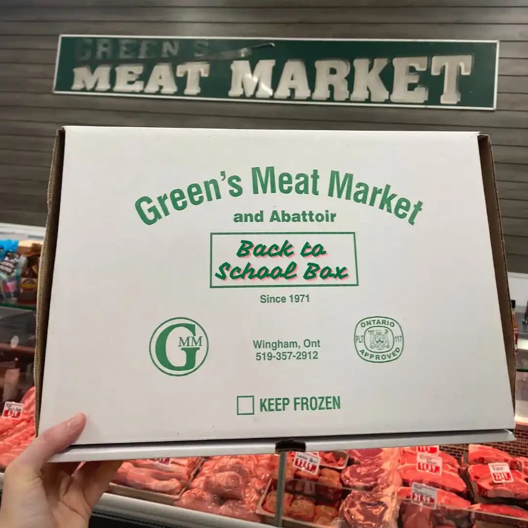 Butcher Boxes - Green's Meat Market & Abattoir Ltd.