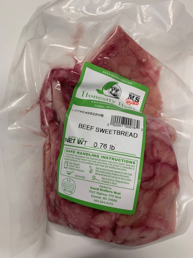 Organ Sweet Bread Honestly Beef