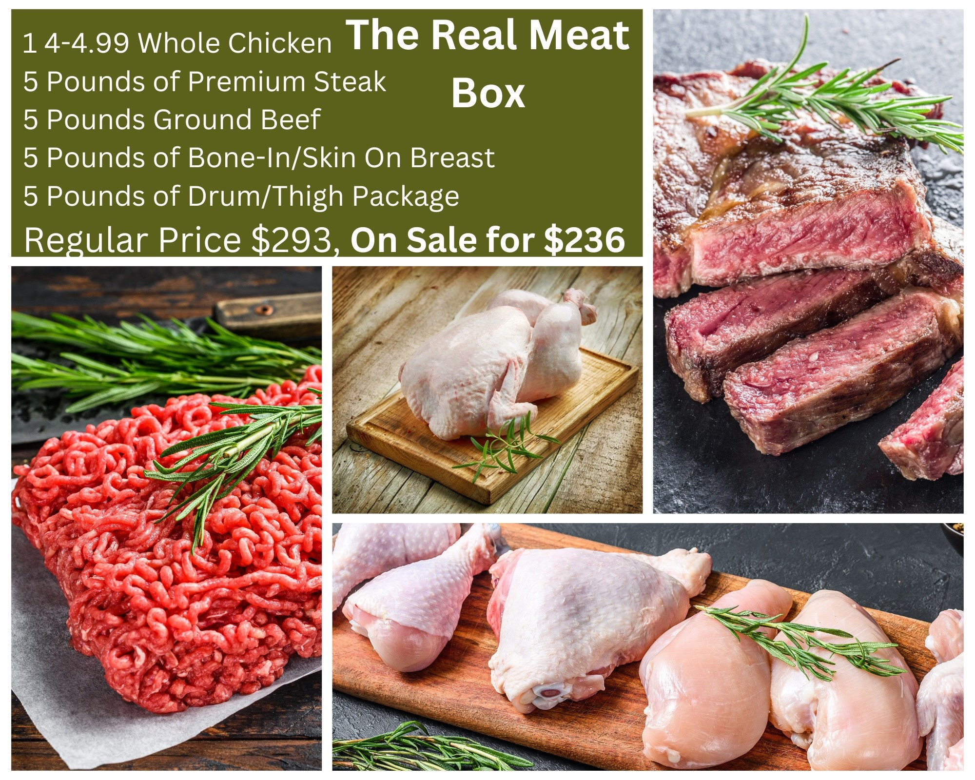 Beef & Chicken - The Real Meat Box - Integrated Farms - Home of The ...