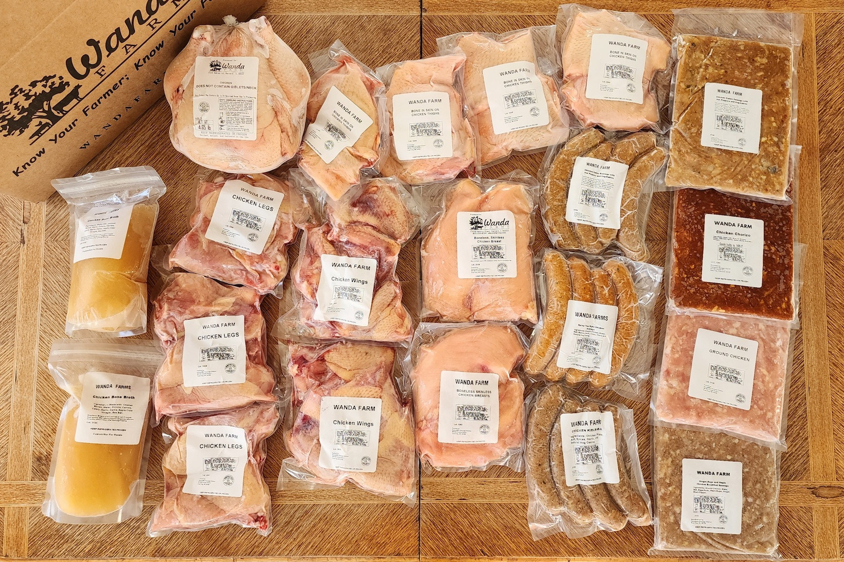 Pasture Raised Chicken Wellness Bundle - Wanda Farms LLC