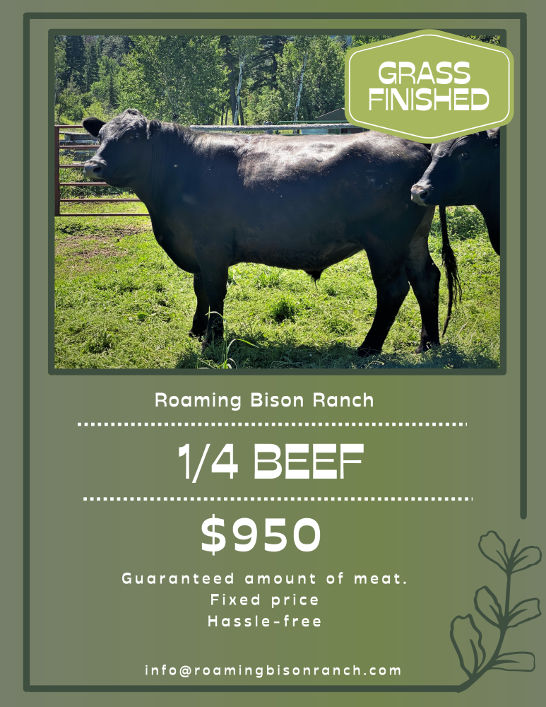 Bulk Buying Options - The Roaming Bison Ranch