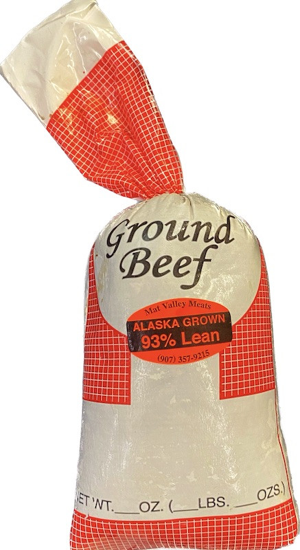 Alaska Grown 93% Ground Beef - Mat Valley Meats