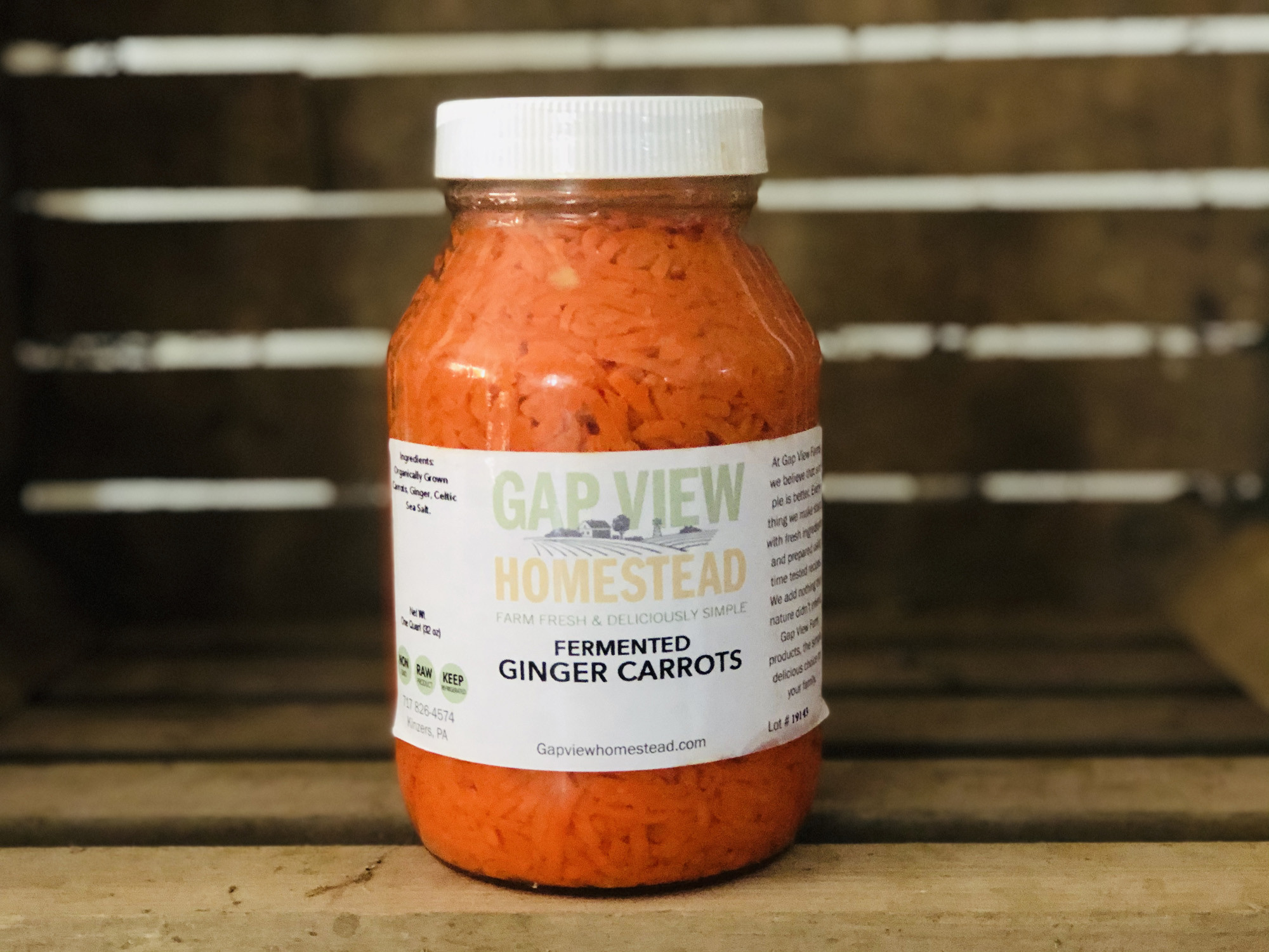 Produce (Fresh and Fermented): Fermented - Miller's Bio Farm