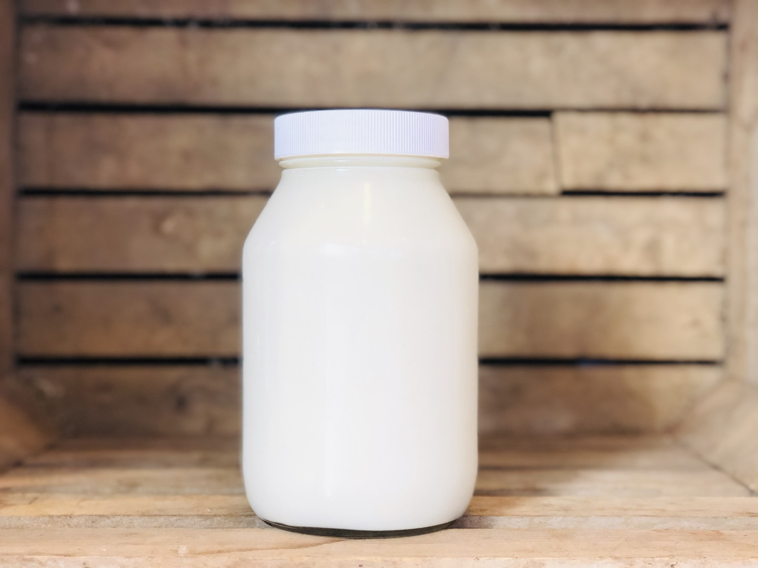 Raw Buffalo Milk - Miller's Bio Farm