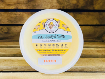 A2 Raw Milk Delivery: Butter - Miller's Bio Farm