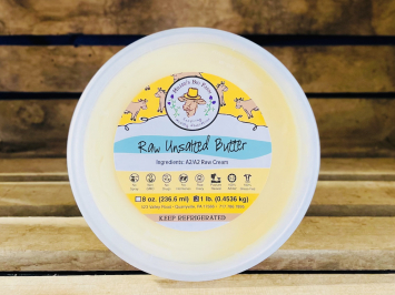 A2 Raw Milk Delivery: Butter - Miller's Bio Farm