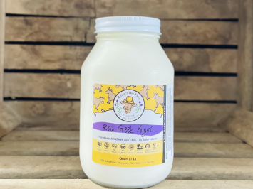 A2 Raw Milk Delivery: Greek Yogurt - Miller's Bio Farm