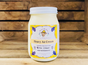 A2 Raw Milk Delivery: Cream - Miller's Bio Farm